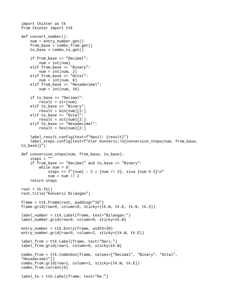 Konversi Bilangan Python Pdf