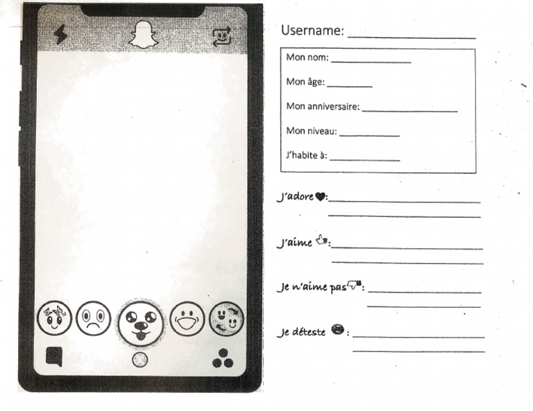 Ethan Donovan - Snapchat Template - PNG | PDF