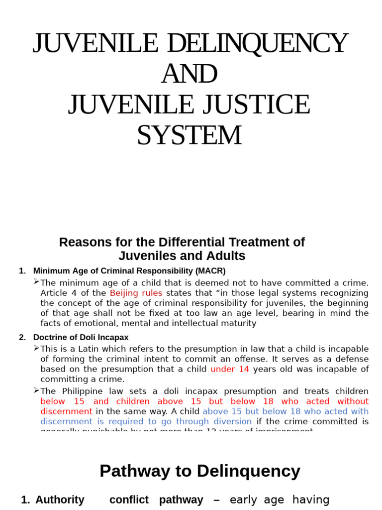 Juvenile Delinquency and Justice Factors | PDF | Child Abuse | Family