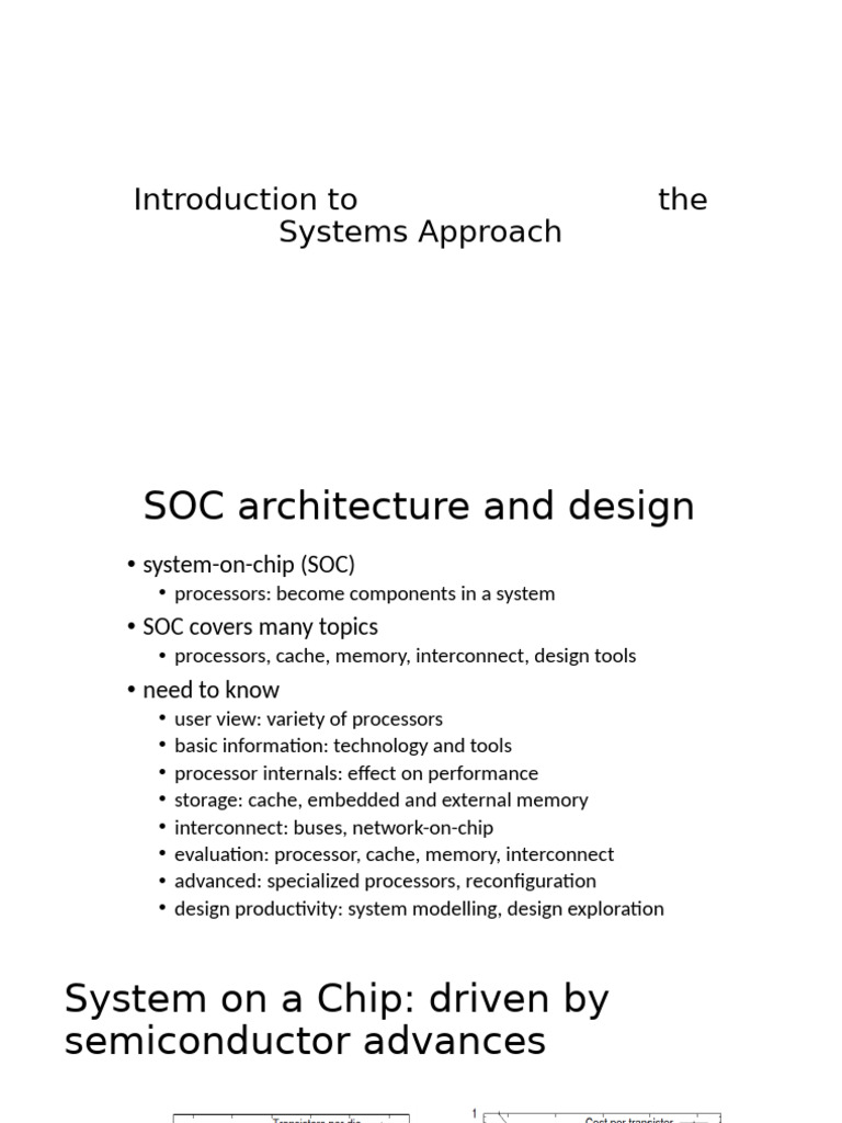 01-System Architecture | PDF | Central Processing Unit | System On A Chip