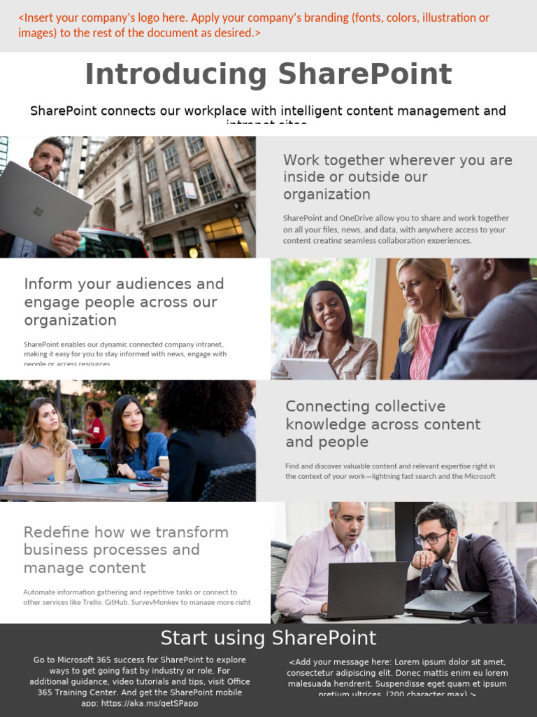 SharePoint FlyerTemplate | PDF | Share Point | Information Technology ...