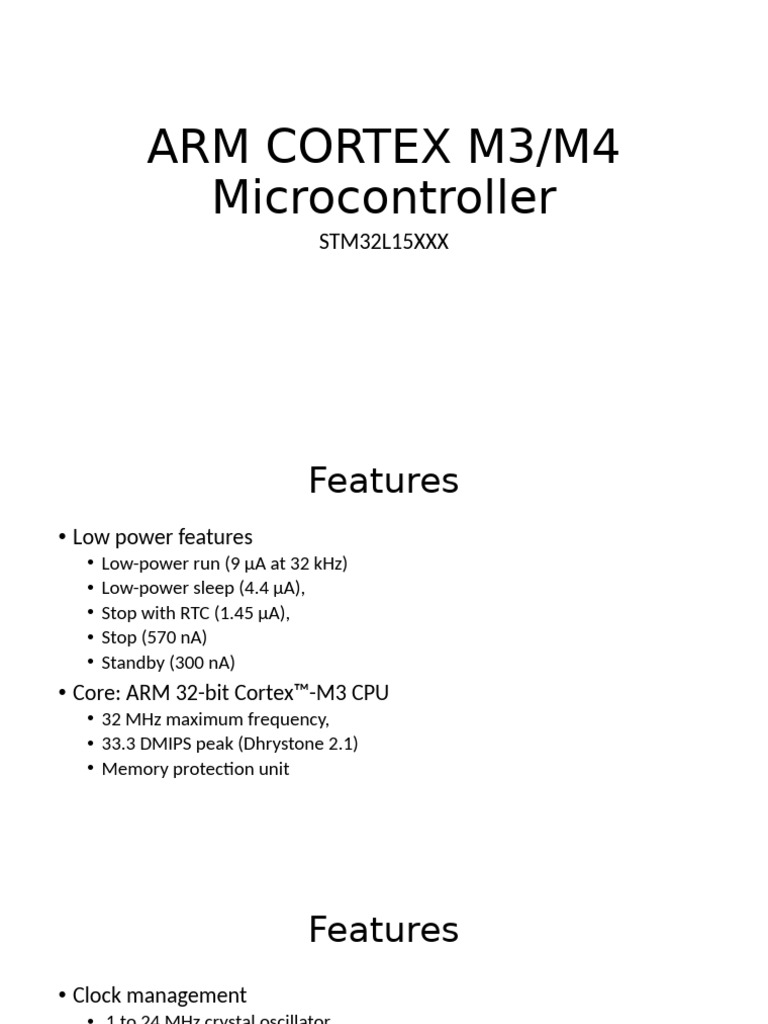 01-Microcontroller | PDF | Booting | Microcontroller 01-Microcontroller | PDF | Booting | Microcontroller