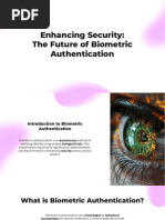 Innait Comprehensive Biometric Solution Pdf Authentication