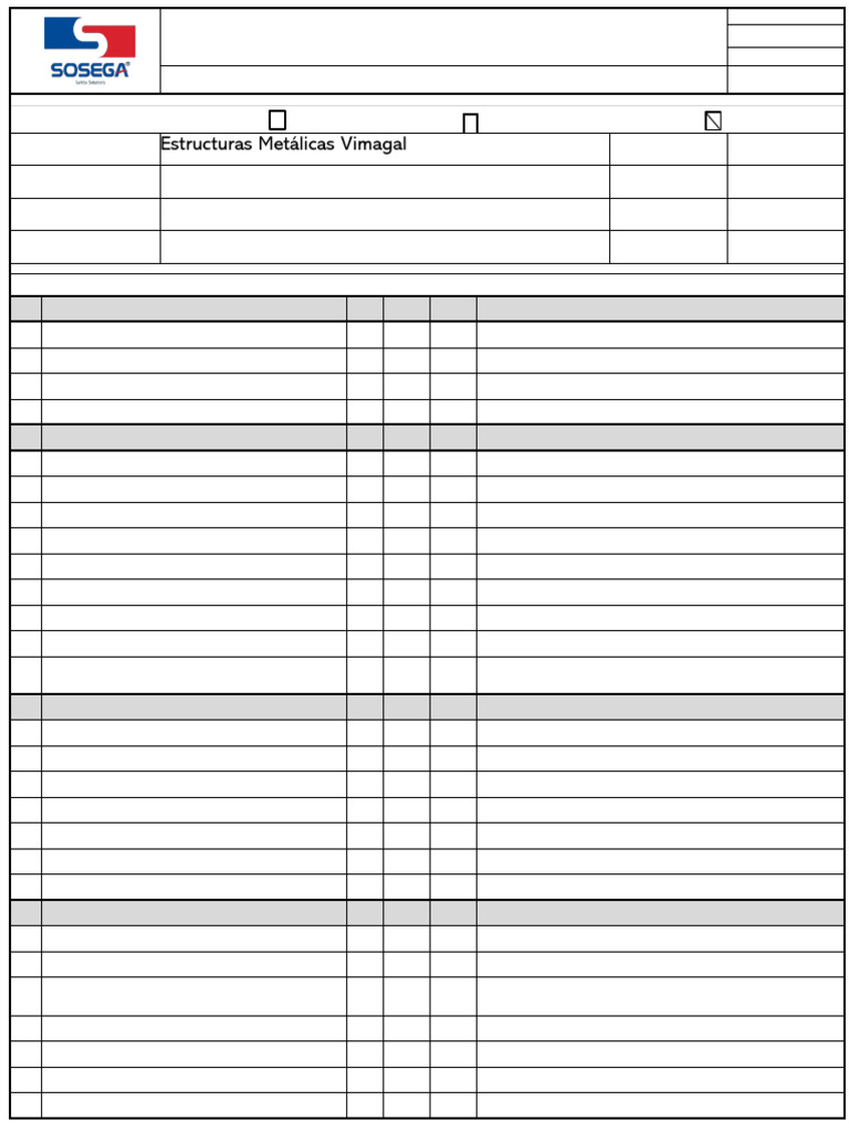 Formato Inspeccion Equipos de Altura RD | PDF