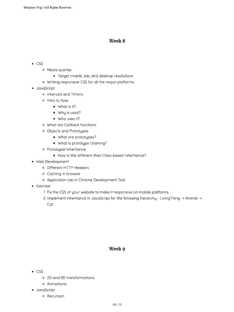 Web Dev Roadmap Part 1 Pdf