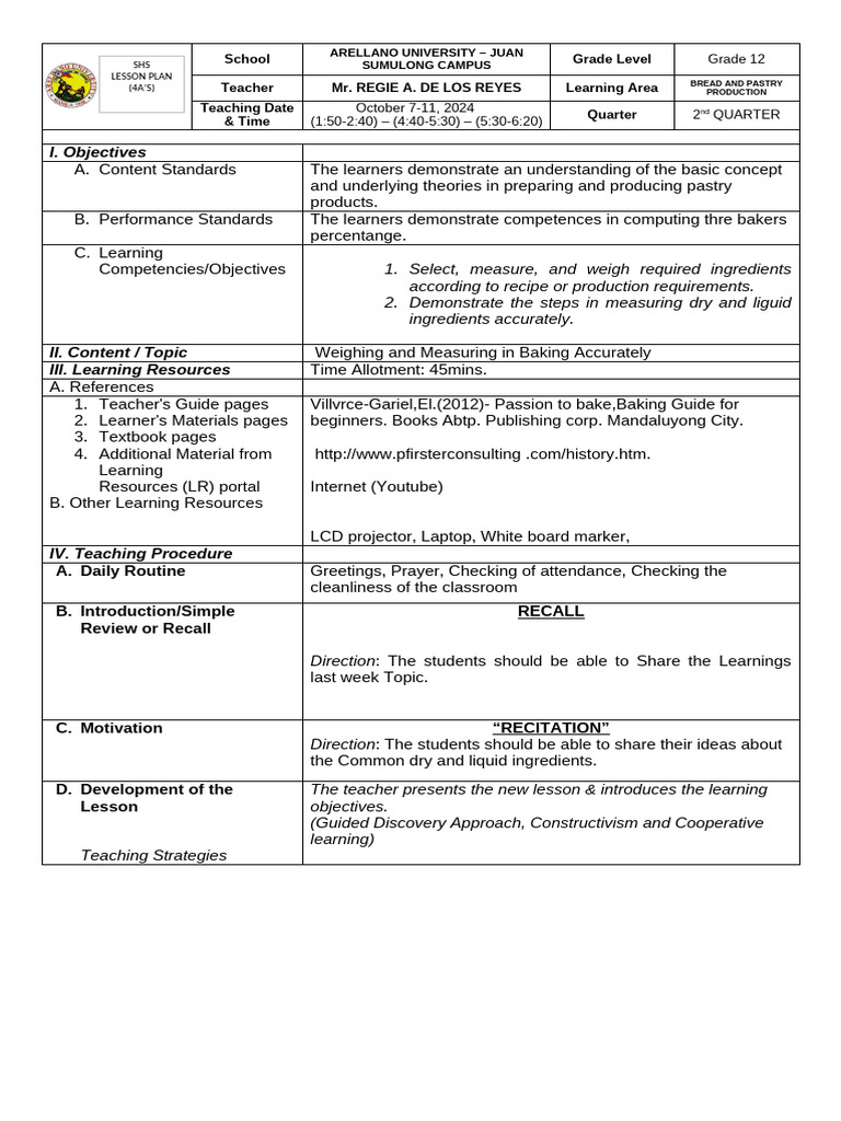 Lesson 7 | PDF | Weight | Weighing Scale