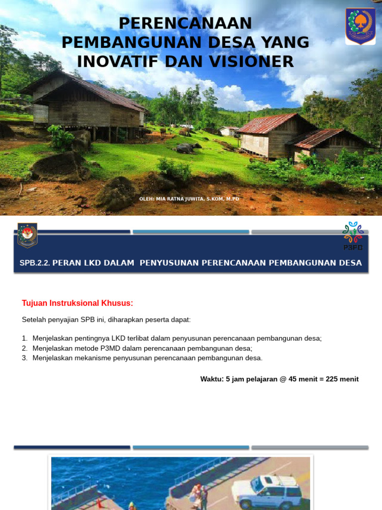 PB 4. Perencanaan Pembangunan Desa | PDF