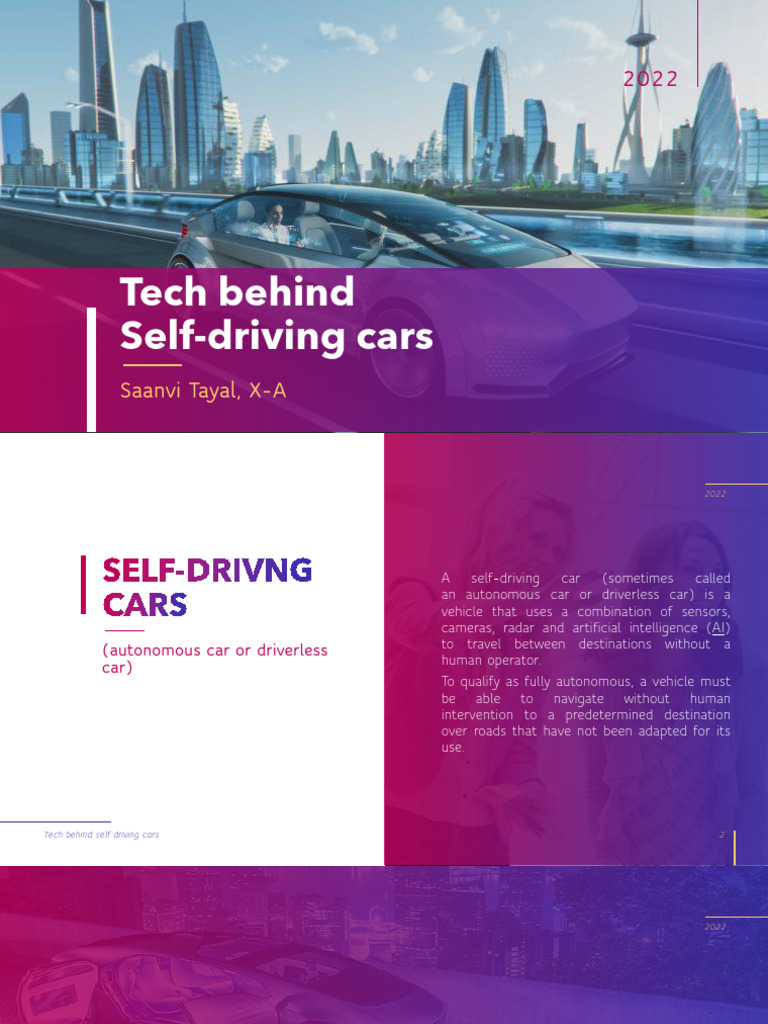 AI HHW Q2 Tech Behind Self-Driving Cars | PDF | Artificial Intelligence ...