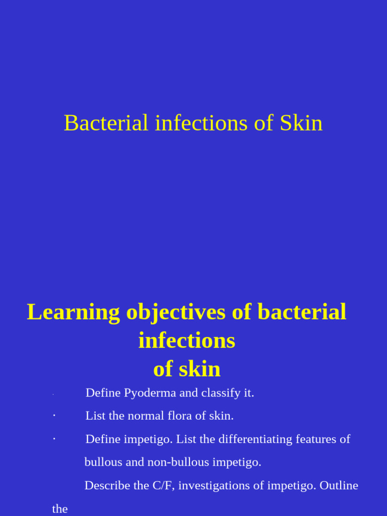 Bacterial Infection | PDF | Streptococcus | Medicine