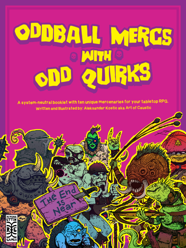 Oddball Mercs Von Reverse Ettin Games | PDF