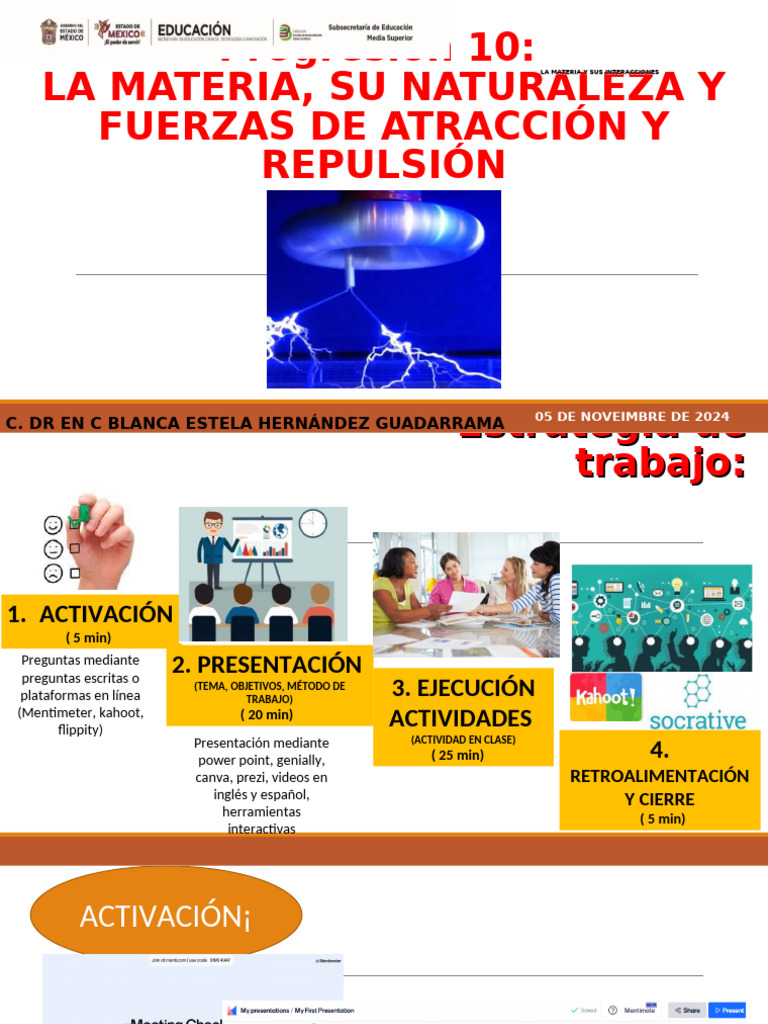 Fuerzas de Atracción y Repulsión en la Materia | PDF