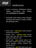 Konsep Alomorf Dan Morfofonem | PDF