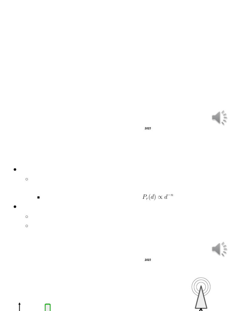 2023 EC4011D Lecture 6 Introduction to Radio Propagation Models | PDF | Antenna (Radio) | Radio ...