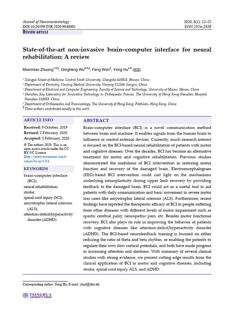 BCI ADHD | PDF | Neuroplasticity | Electroencephalography