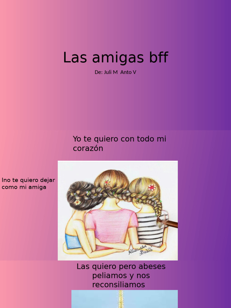 Las amigas bff | PDF