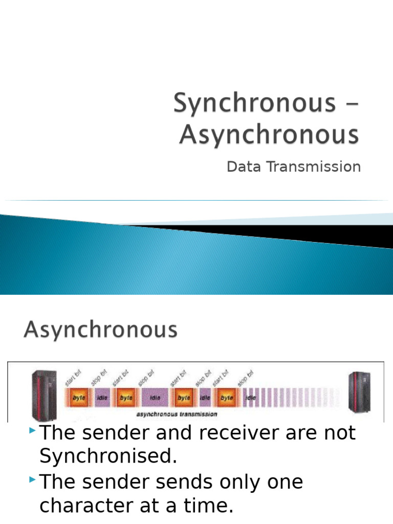 Synchronous - Asynchronous | PDF