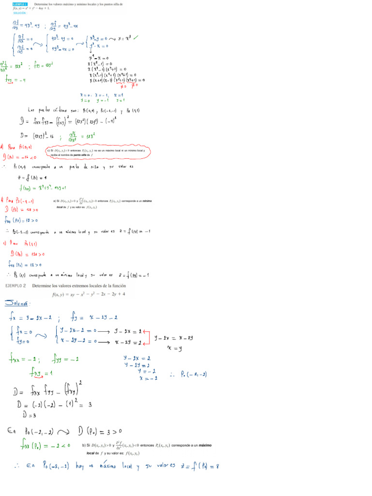 maximos y minimos derivadas | PDF