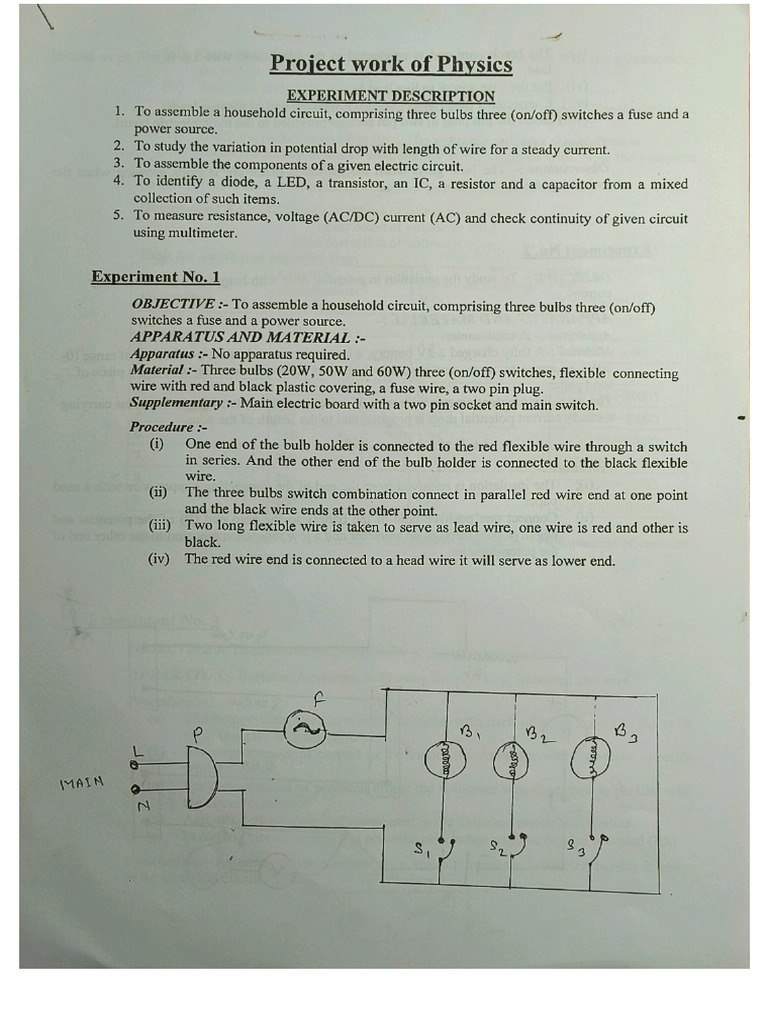Physics Project Bio File | PDF