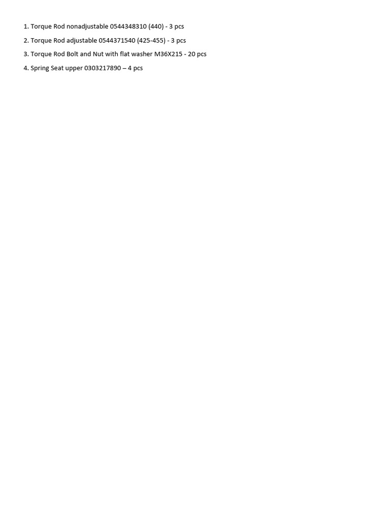 4011 LBD Needed Items | PDF