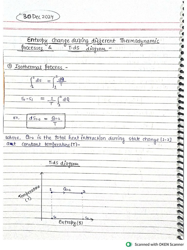 Thermodynamics Unit III | PDF
