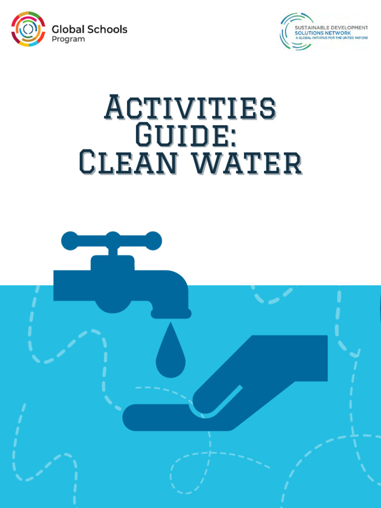 Clean Water Activities Guide - FINAL - Compressed 4 | PDF | Water | Drinking Water