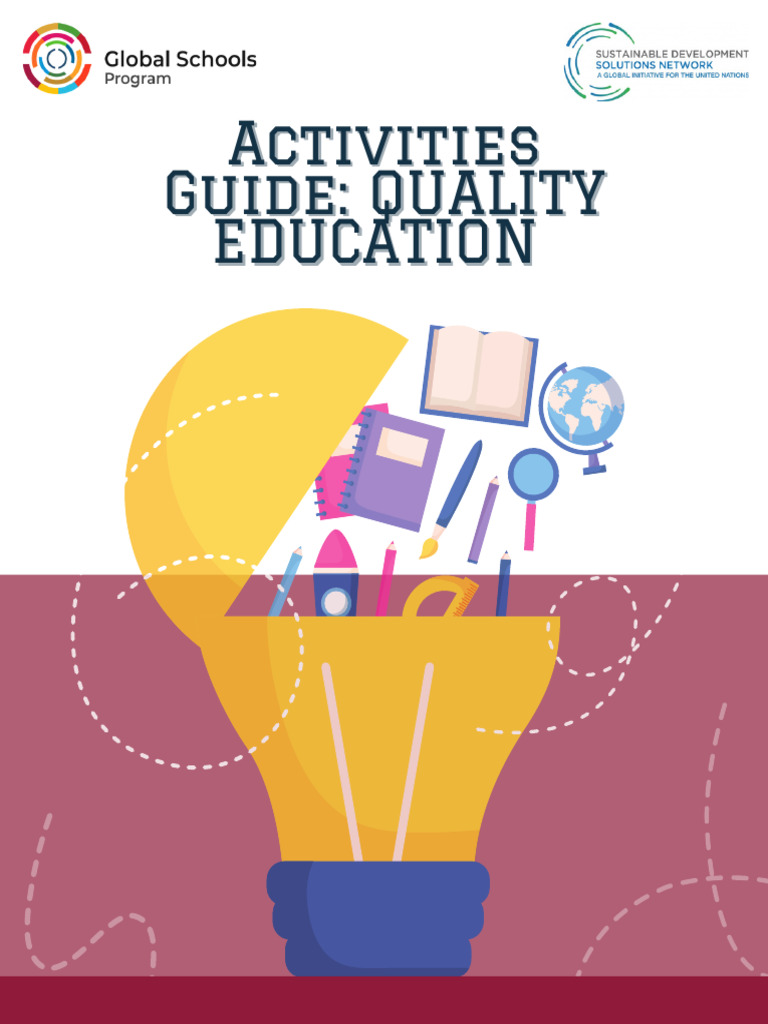 Activities Guide SDG 4_FINAL | PDF | Refugee | Disability