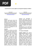 Interpersonal Reactivity Index (IRI) PDF | PDF | Empathy | Emotional ...