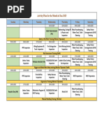 Manning Schedule | PDF