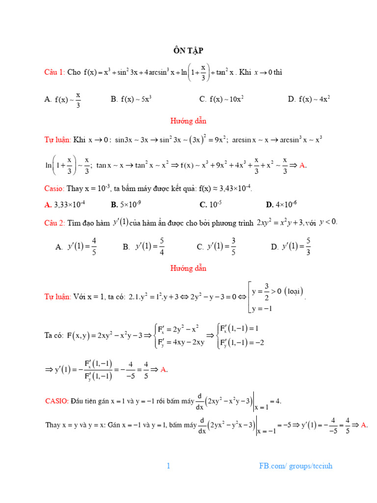 Toán cao cấp iuh | PDF