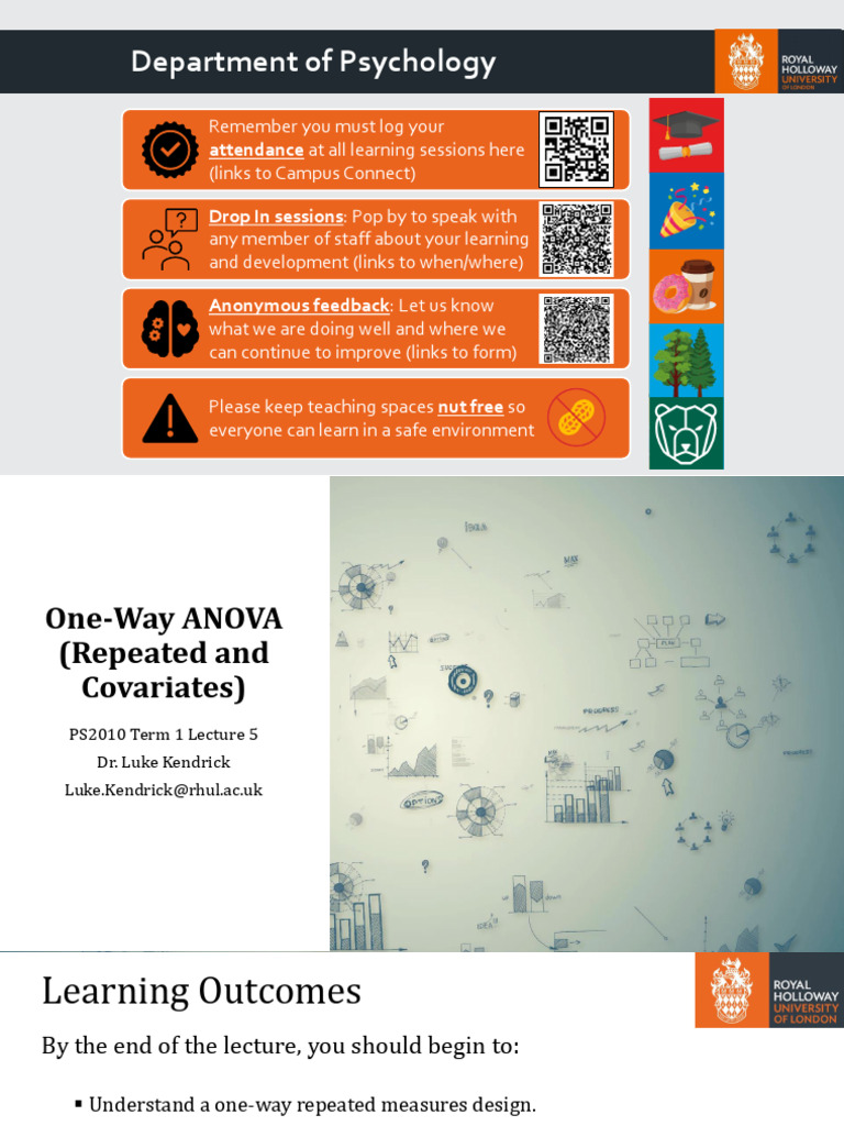 One-Way ANOVA (Repeated and Covariate) | PDF | Statistics | Analysis Of ...