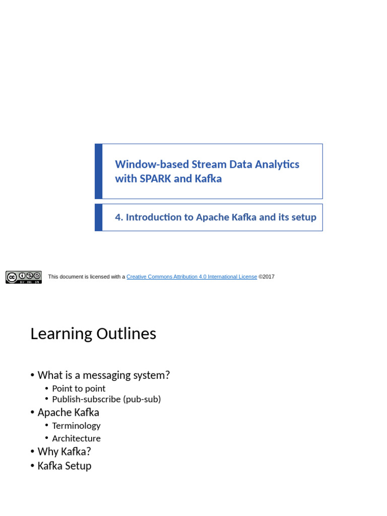 4. Introduction to Apache Kafka and its setup (3) | PDF | Software Architecture | Computer Science