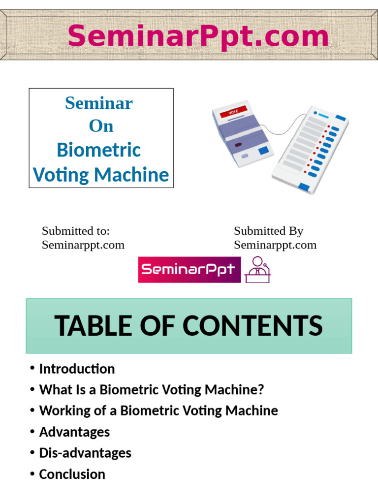 Bio Metric Voting System | PDF | Biometrics | Crime Prevention