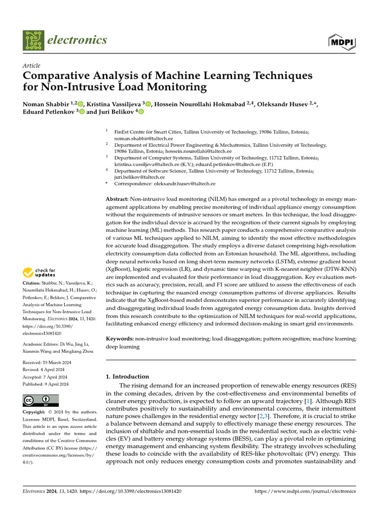 electronics-13-01420 | PDF | Machine Learning | Applied Mathematics