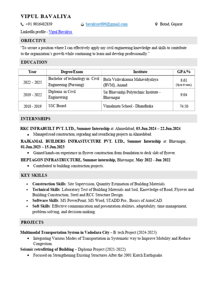 Resumes | PDF