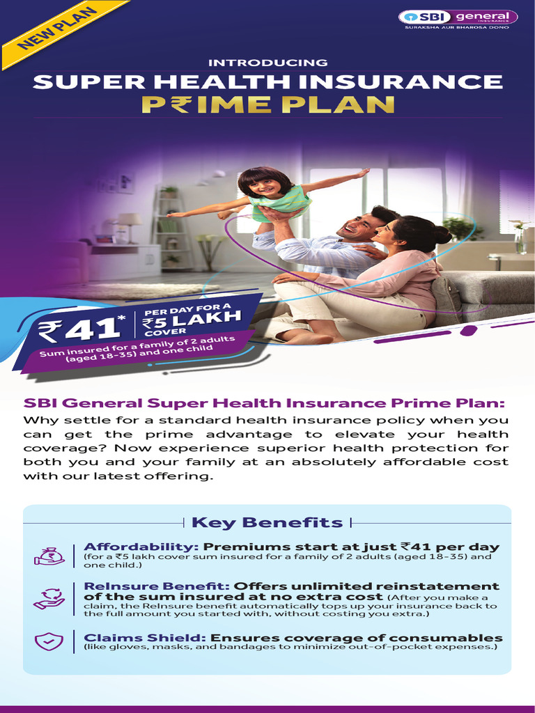 Super Health Insurance Prime Leaflet | PDF | Insurance | Hospital