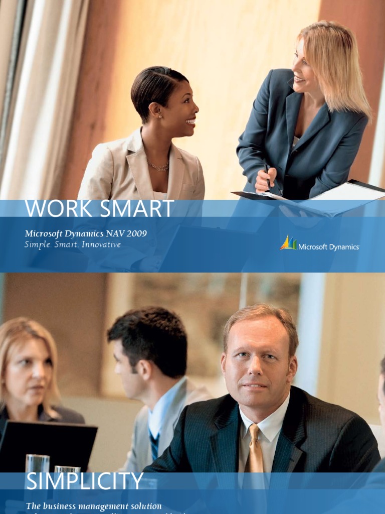 Work Smart: Microsoft Dynamics NAV 2009 | PDF