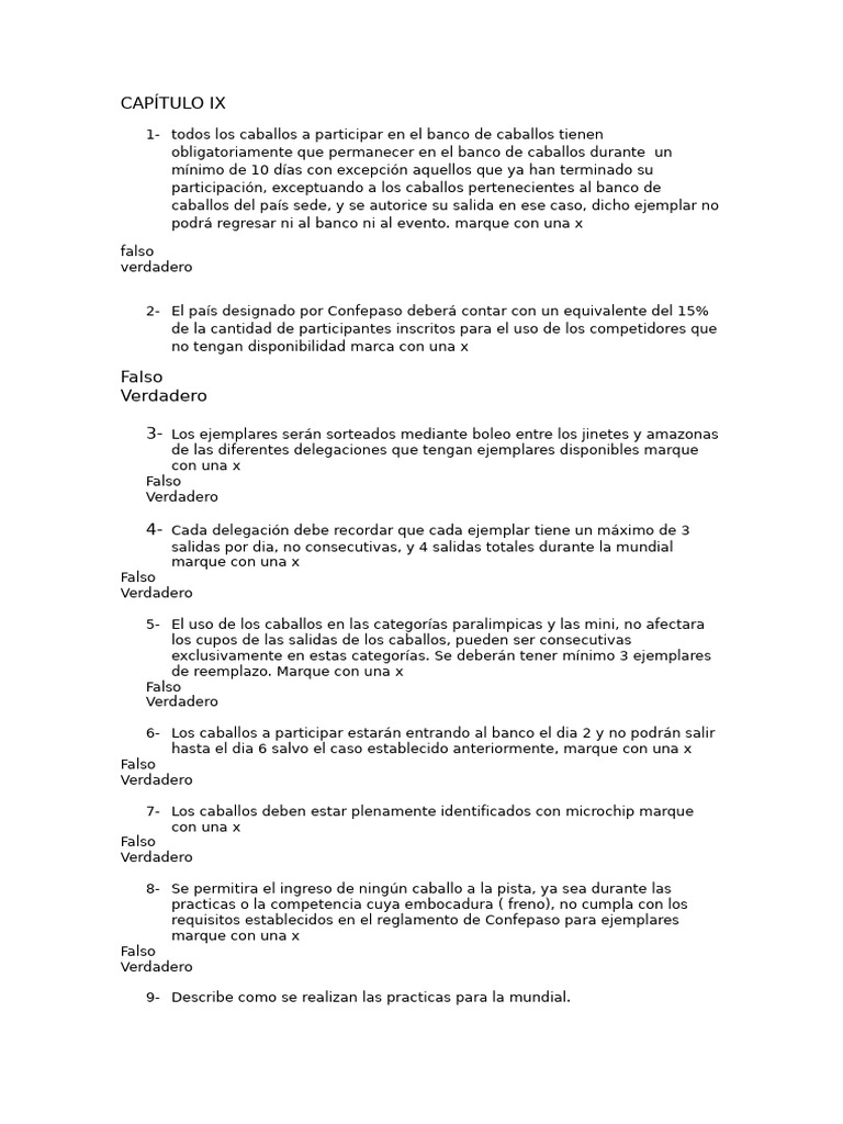 Taller Reglamento Valida Enero | PDF