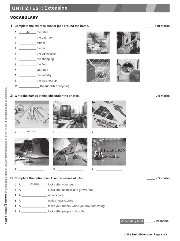 Unit 2 Test Extension Guide | PDF