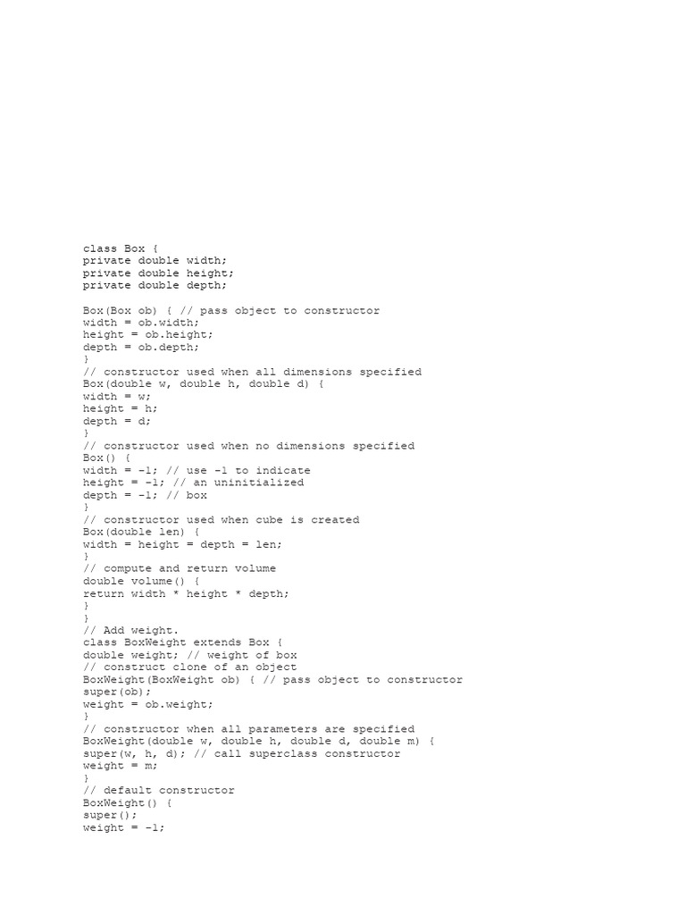 Rest - of - Module2 (Multilevel - Inheritance To Using Final in Inheritance) | PDF | Inheritance ...