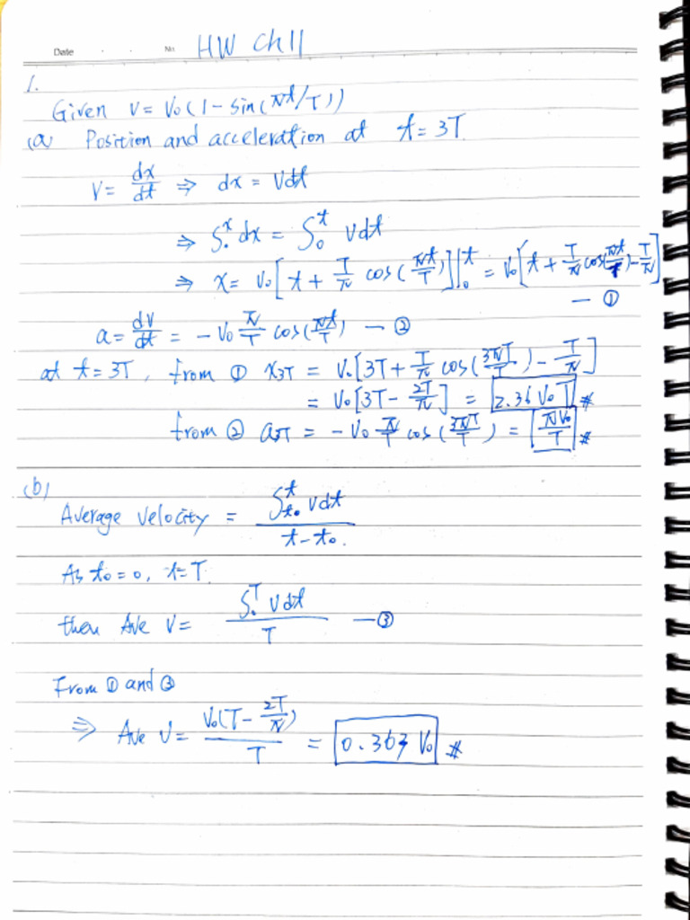 CH11 HW solutions | PDF