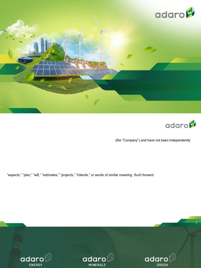 Adaro Energy's Sustainable Growth Strategy | PDF | Photovoltaics ...