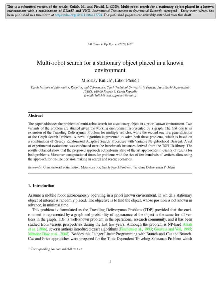Kulich20itor | PDF | Applied Mathematics | Algorithms And Data Structures