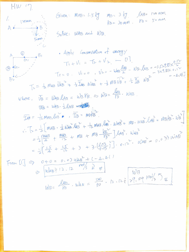 CH17 HW Solutions | PDF