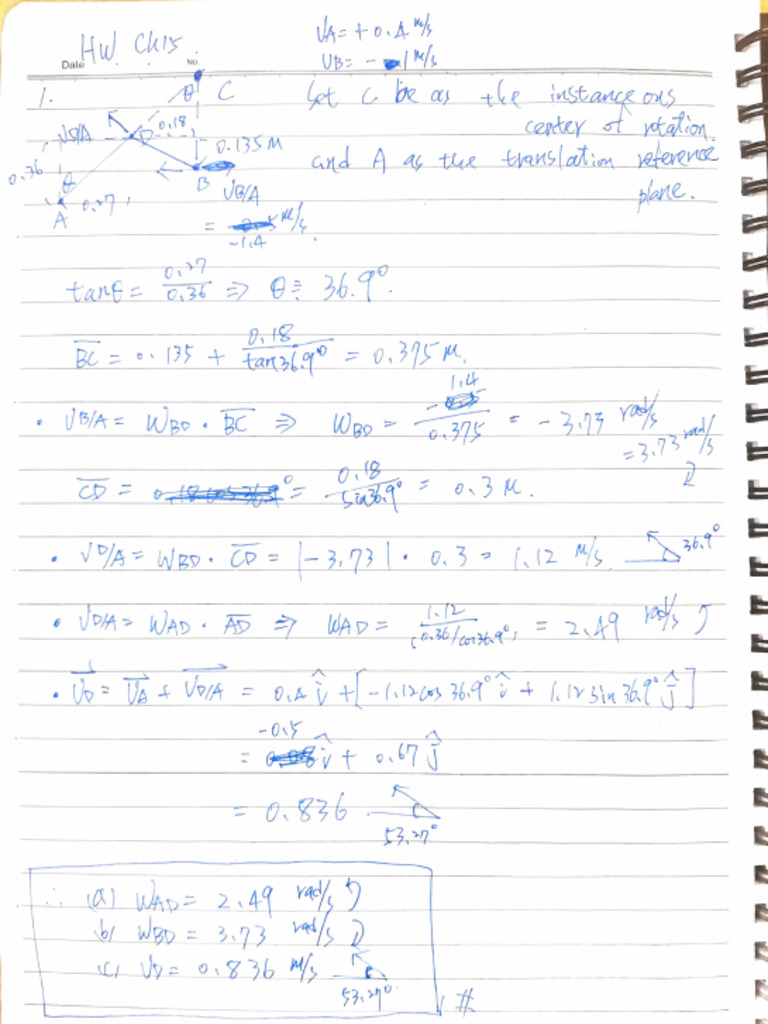 CH15 HW Solutions | PDF
