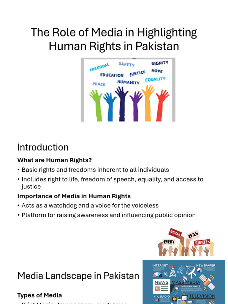 The Role of Media in Highlighting Human Rights | PDF | Journalism ...