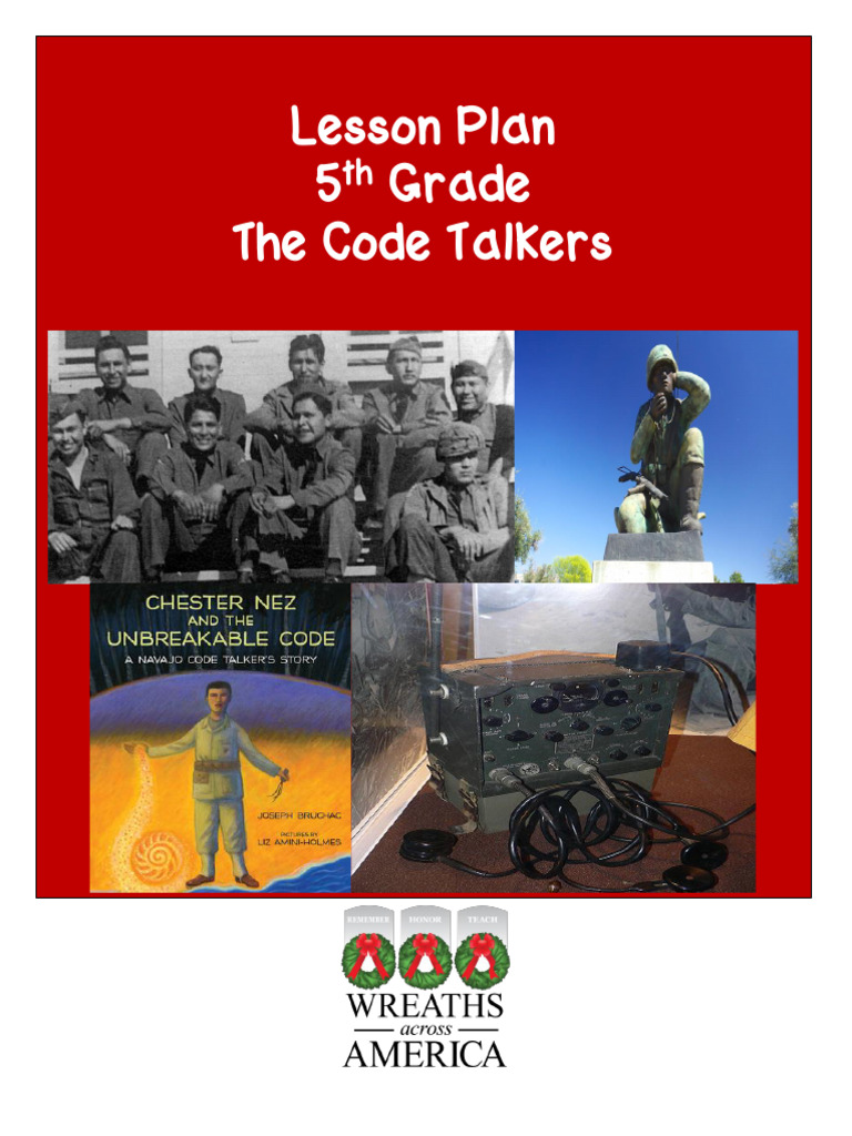 Lesson Plan 5 Grade The Code Talkers | PDF | Native Americans In The ...