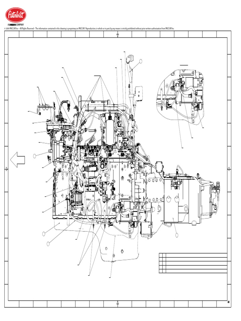 PACCAR MX Engine Harness Routing Guide | PDF | Engines | Machines