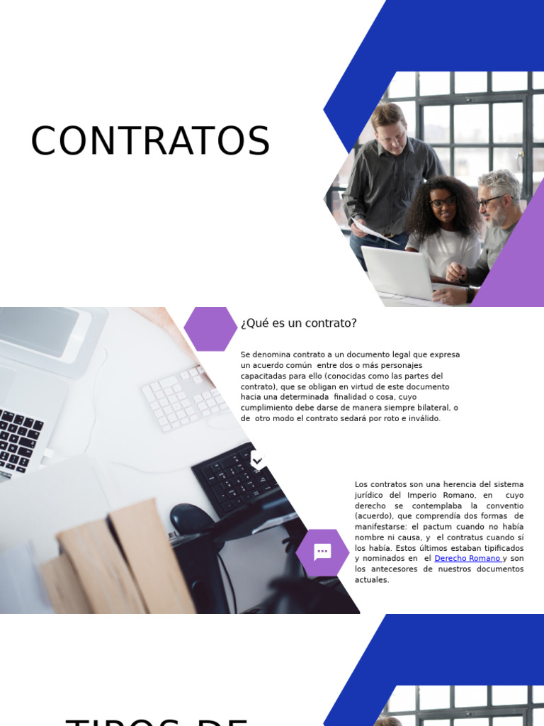 Tipos y Clases de Contratos Legales | PDF | Derecho privado | Derecho ...