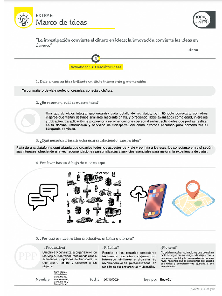 Marco de Ideas | PDF