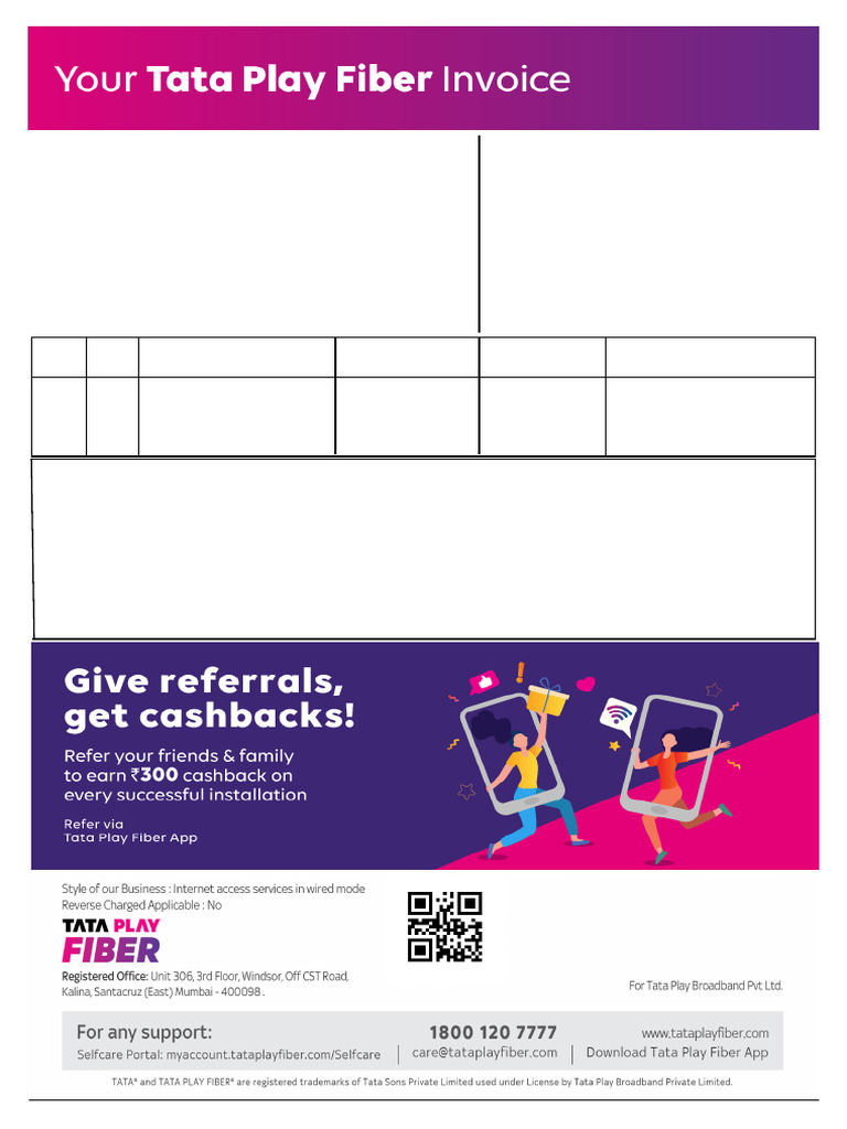 Fiber Bill June 2024 | PDF